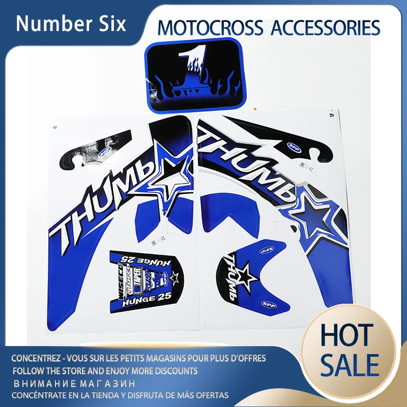 Motorcycle-Decal-Sticker-Red-Blue-Yellow-Green-Racing-Motorcycle-Kohis ...