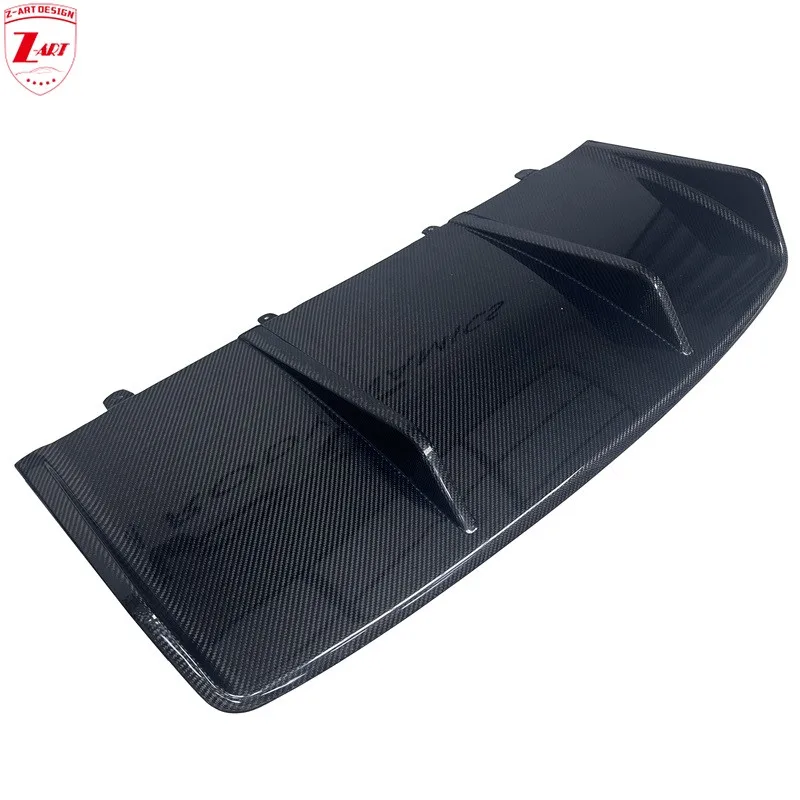 Z-ART-RZ-Carbon-Fiber-Rear-Diffuser-for-Taycan-Carbon-Fiber-Rear-Chin ...