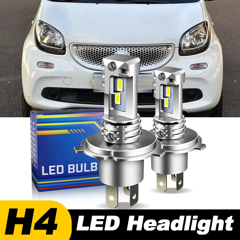 1pc/2Pcs For BENZ Smart Fortwo 453 2014-2023 Car Headlamp H4 9003 High ...
