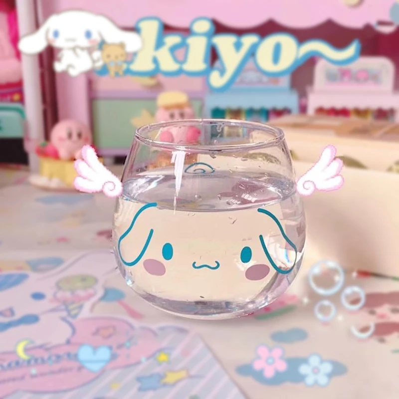 Kawaii Cinnamorol Cup Anime Sanrio Pochacco Hello Kitty Cute Student ...