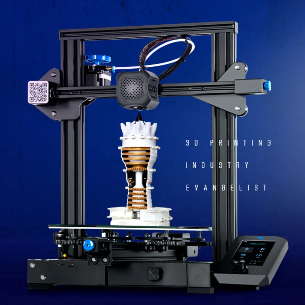 115V 230V 360W Creative 3D Printer Ender-3 V2 Industrial 3D Model ...