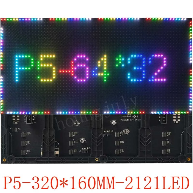Indoor Full Color P5 Led Panel 320*160mm Screen Module For Display ...