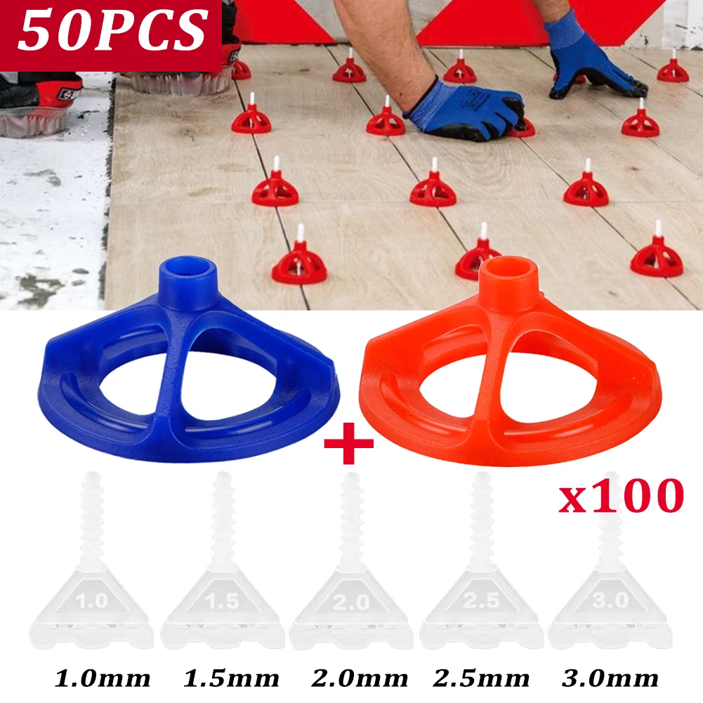 50-100PCS-Spiral-Ceramic-Tile-Leveling-System-Tile-Leveler-Spacer ...