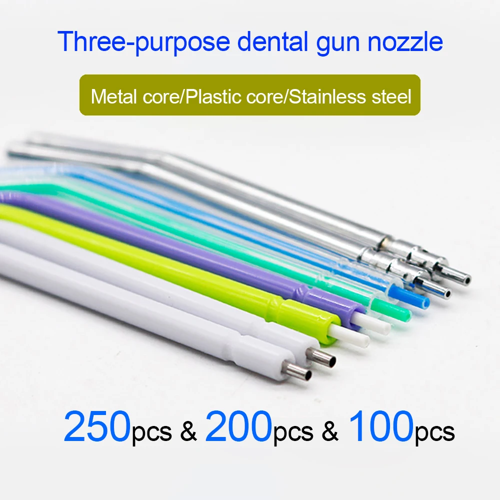 Dental Nozzles Tips for 3-Way Dental Air Water Triple Syringe Gun Spray ...