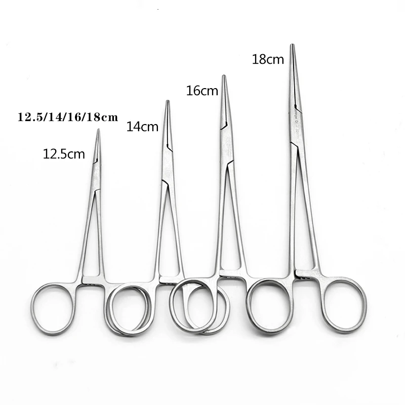 Stainless-Steel-12-5cm-Mosquito-Blood-Vessel-Clamp-Double-Eyelids ...