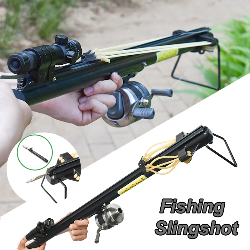 Precision-Fishing-Slingshot-Powerful-Metal-Dart-Sling-Professional ...