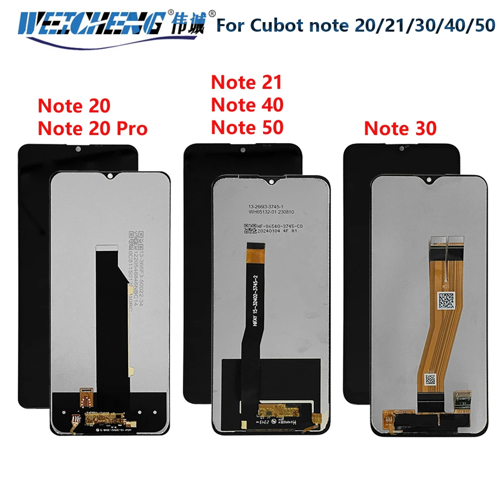 Para cubot note 20 pro note 30 display lcd e tela de toque digitador ...