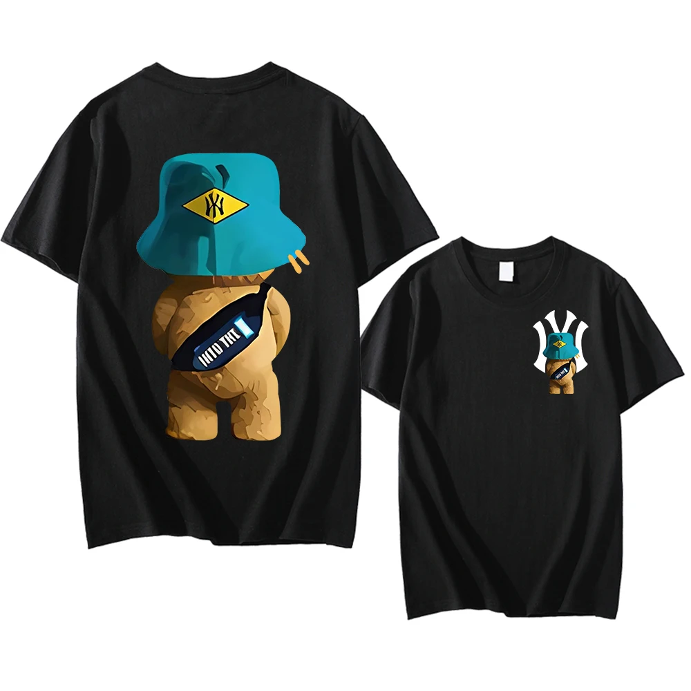 Para-os-homens-de-luxo-impresso-Teddy-Bear-Poster-T-Camisas-de-Ver-o-de ...