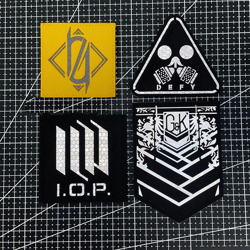 IR Girls Frontline Patches Reflective IOP 404 Squad DEFY Outdoor ...