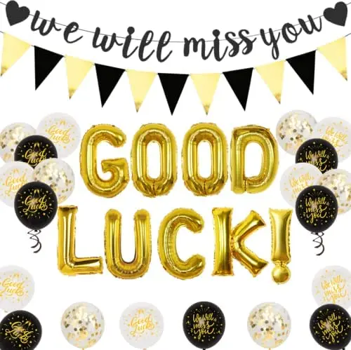 Goodbye And Good Luck Banner