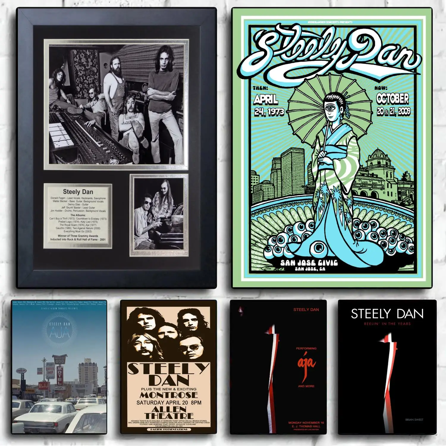 Steely-Dan-Banda-Art-Poster-Wall-Art-Presente-personalizado-Modern ...