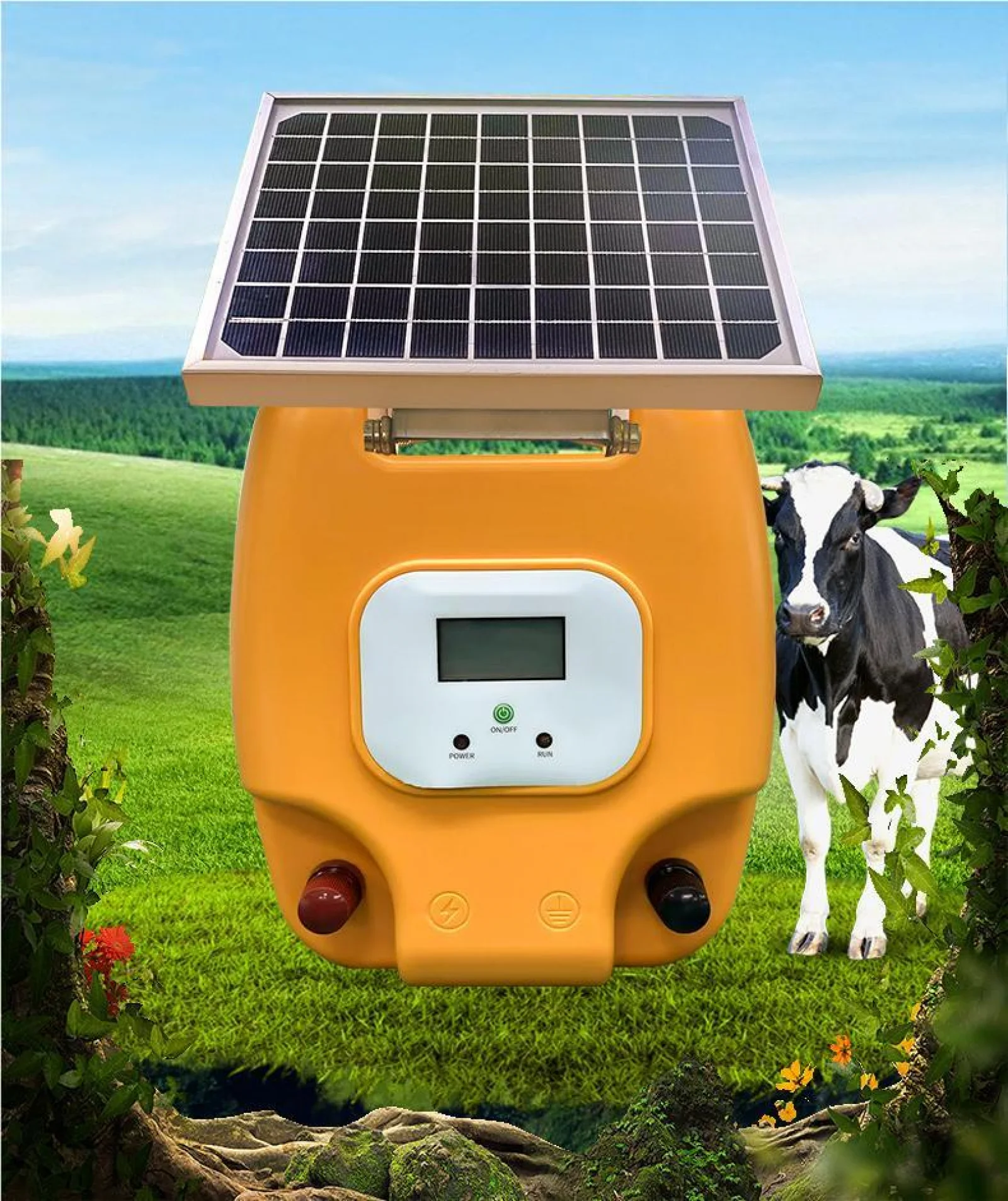 10KM-Solar-Electric-1-5-Joules-Shepherd-Fence-Energizer-with-LCD ...