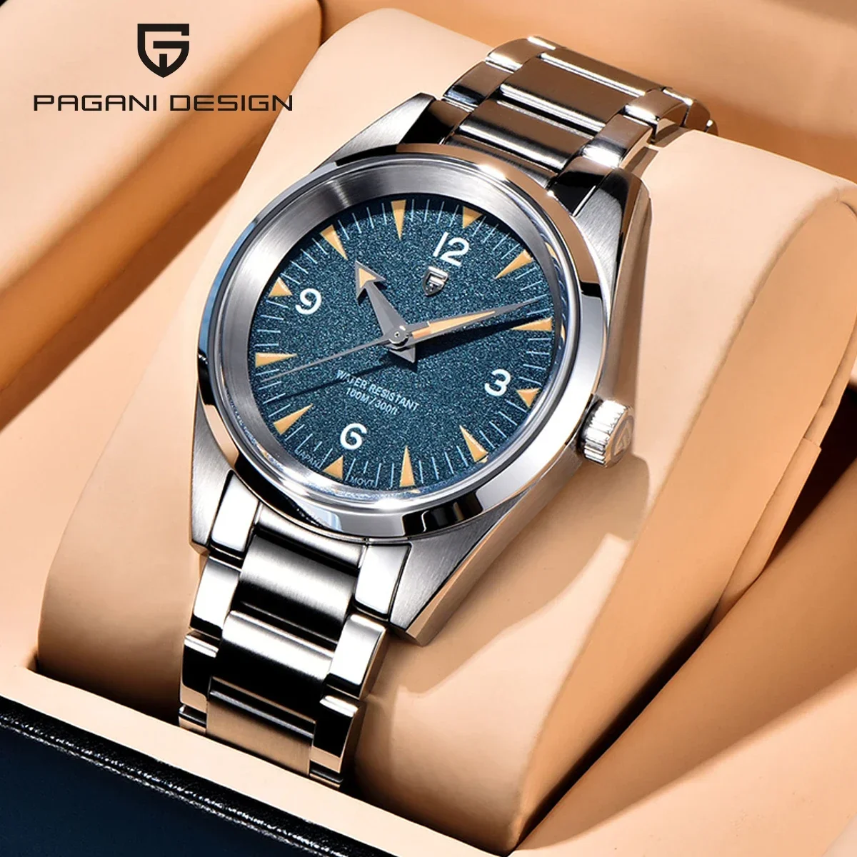 PAGANI DESIGN 2026 New VH31 Casual Men's Quartz Watch Luxury Sapphire ...