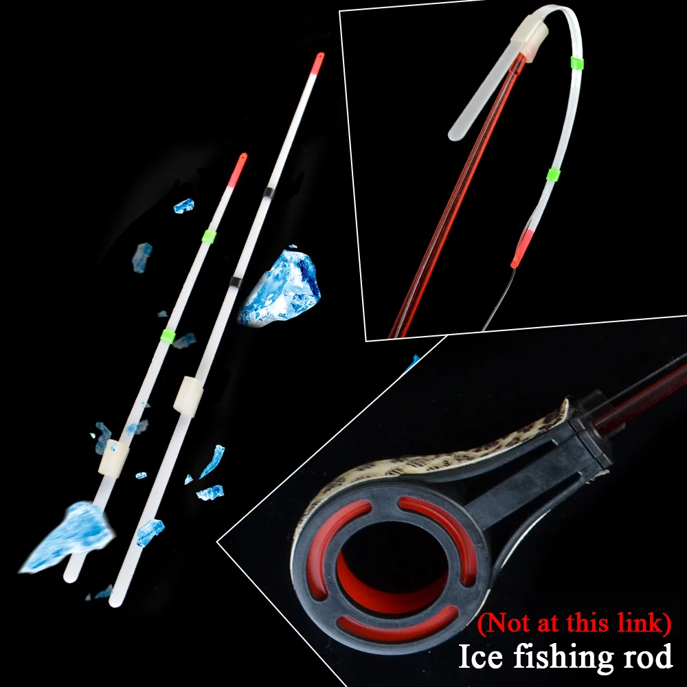 Fish King Winter Ice Fishing Rod Top Stainless Steel 100mm-180mm 5pcs ...