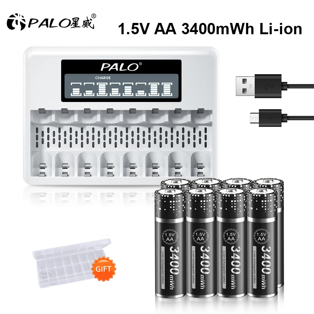 High-Capacity-3400mWh-1-5V-AA-Li-ion-Rechargeable-Battery-AA-Lithium ...