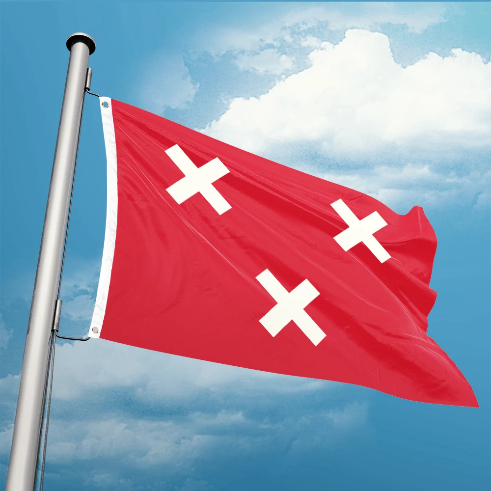 Holland-Flag-of-Breda-3ft-x-5ft-Polyester-Banner-Flying-90-150cm-Fine ...