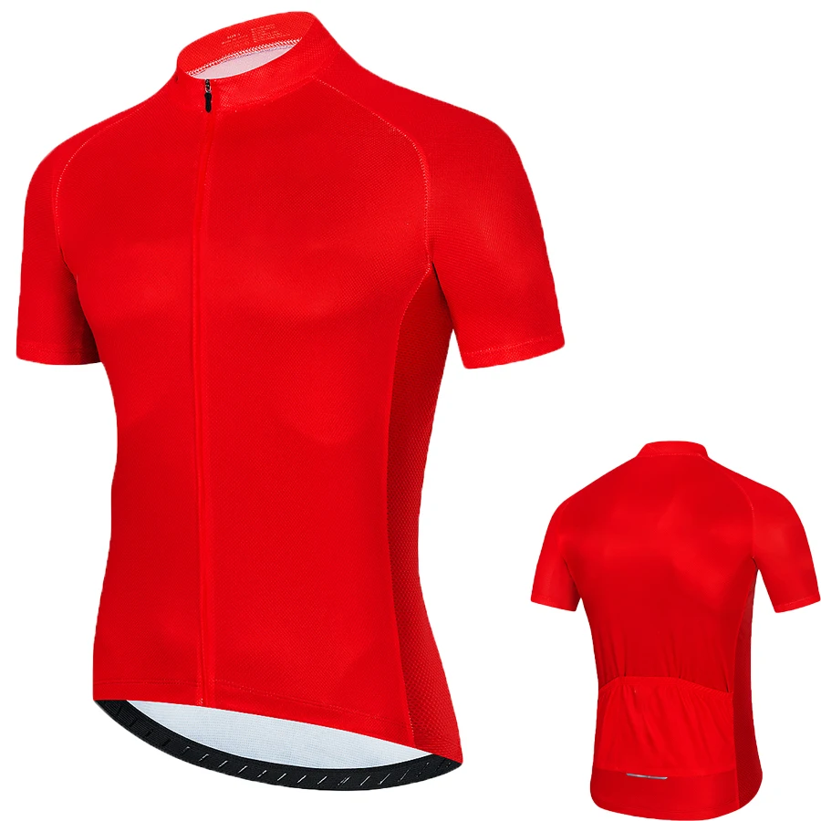 Red-Cycling-Jersey-Pro-team-Summer-Short-Sleeve-Man-Downhill-MTB ...