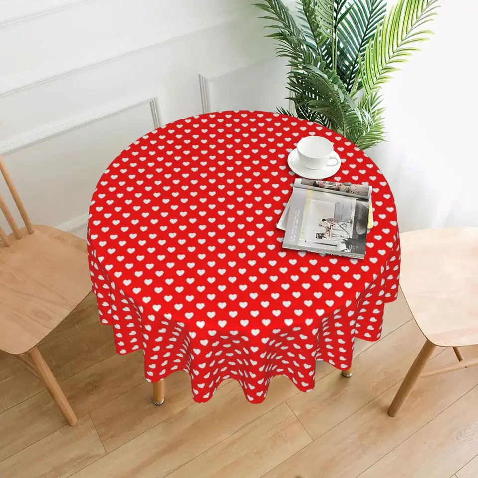 Polka Dot Fabric Tablecloths