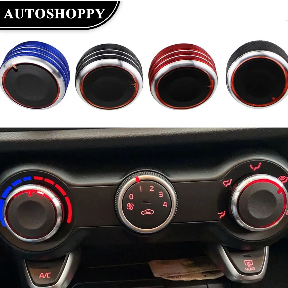 Durable-2Pcs-set-Car-Air-Conditioning-Knob-AC-Heat-Control-Switch-Knobs ...