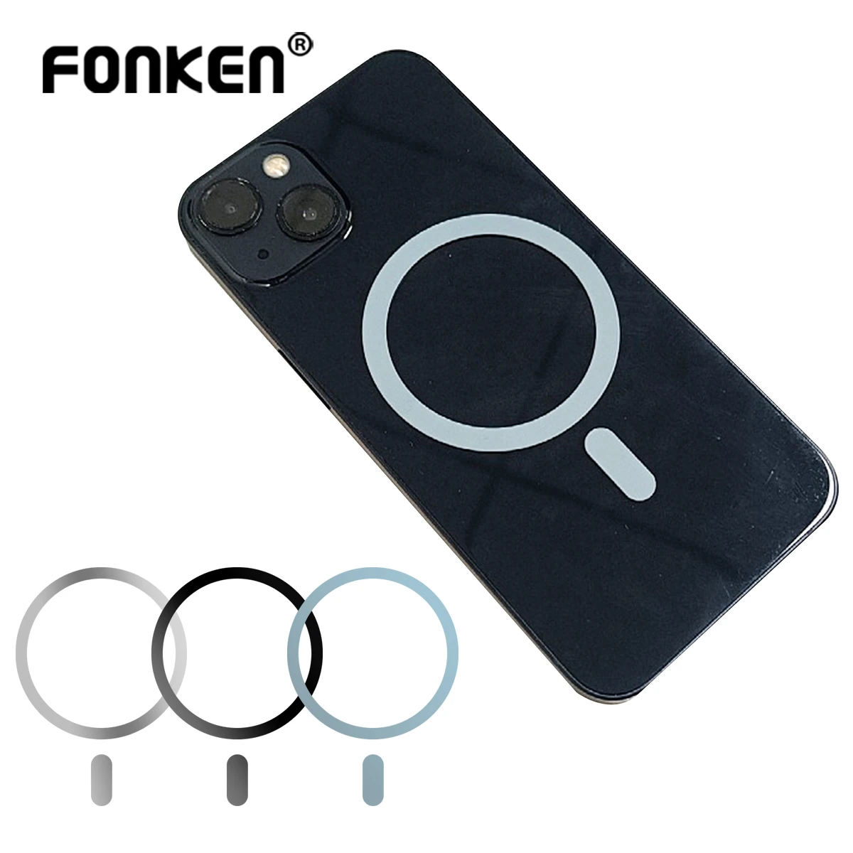 Mini Thin Metal Circle Sticker for MagSafe Mobile Phone Ring Iron Sheet ...
