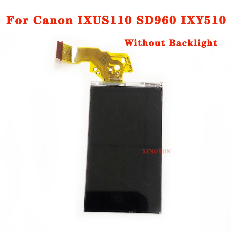 1PCS NEW LCD Display Screen For Canon Powershot IXUS110 SD960 IXY510 ...
