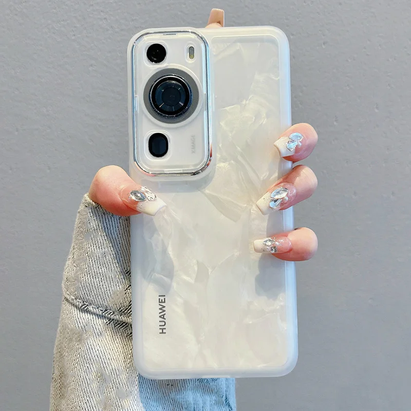 Luxury-Metal-Lens-Transparent-Case-For-Huawei-P60-Pro-P40-P30-P50-Pro ...