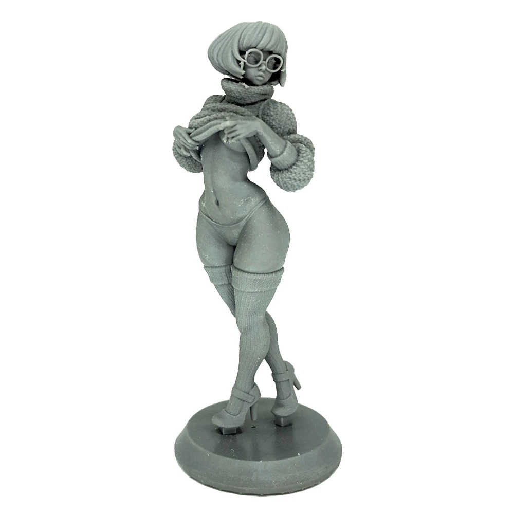 1:24 Resin Model Kit Unpainted NSFW Figure Velma with Detailed Accessories| | - AliExpress
