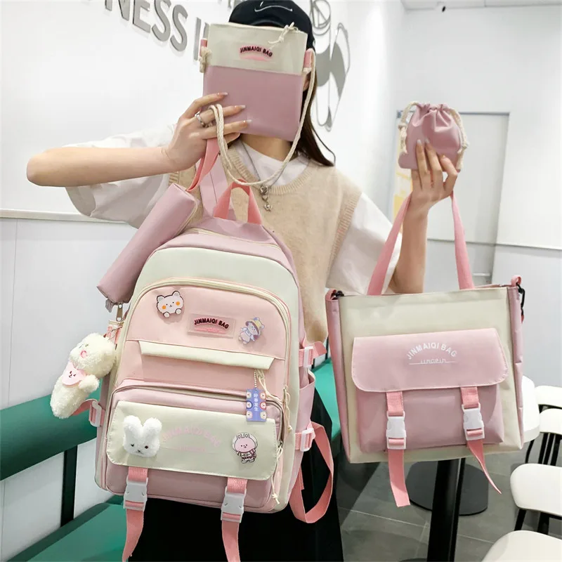 Girly Canvas Backpack