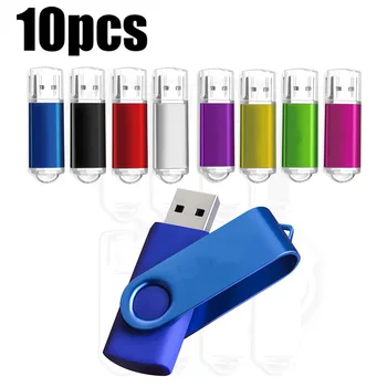 10PCS/lot Colour USB 2.0 USB Flash Drive 8GB 16GB 32GB 64GB USB Stick ...