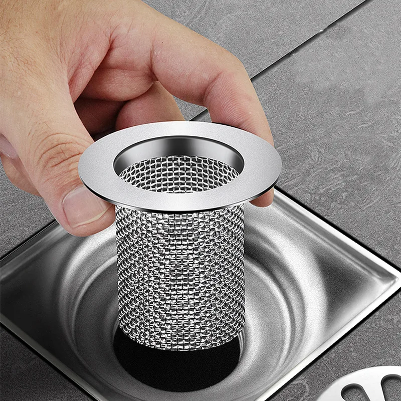 Multifunctional-Stainless-Steel-Floor-Drain-Filter-Mesh-Basket-Filter ...