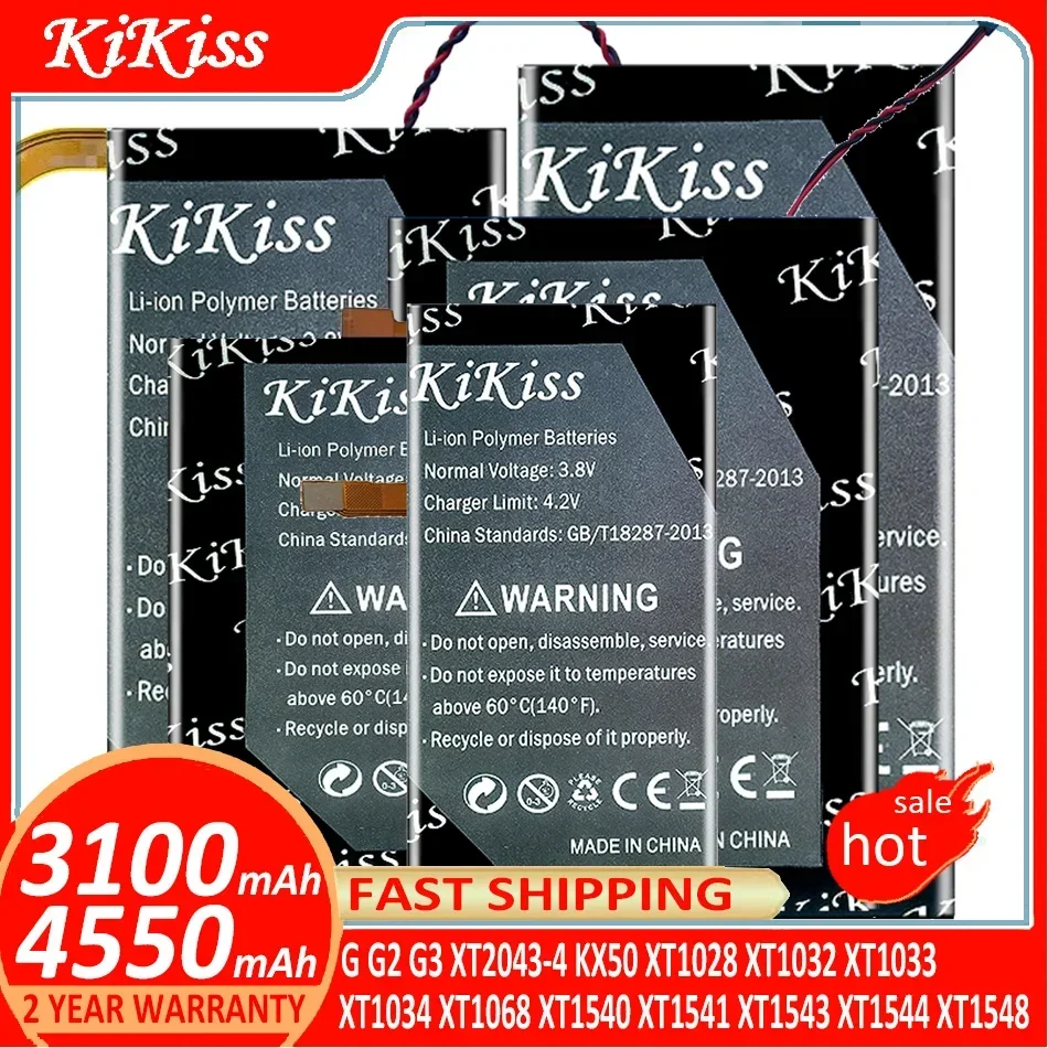 Battery-For-Motorola-Moto-G-G2-3rd-G3-Stylus-XT2043-4-KX50-XT1028 ...