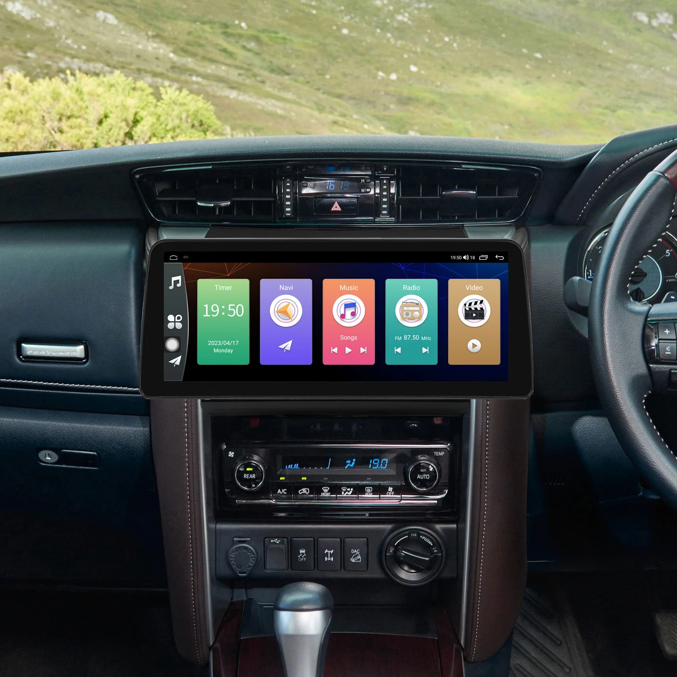 Auto-r-dio-multim-dia-Android-GPS-est-reo-CarPlay-para-Toyota-Fortuner ...