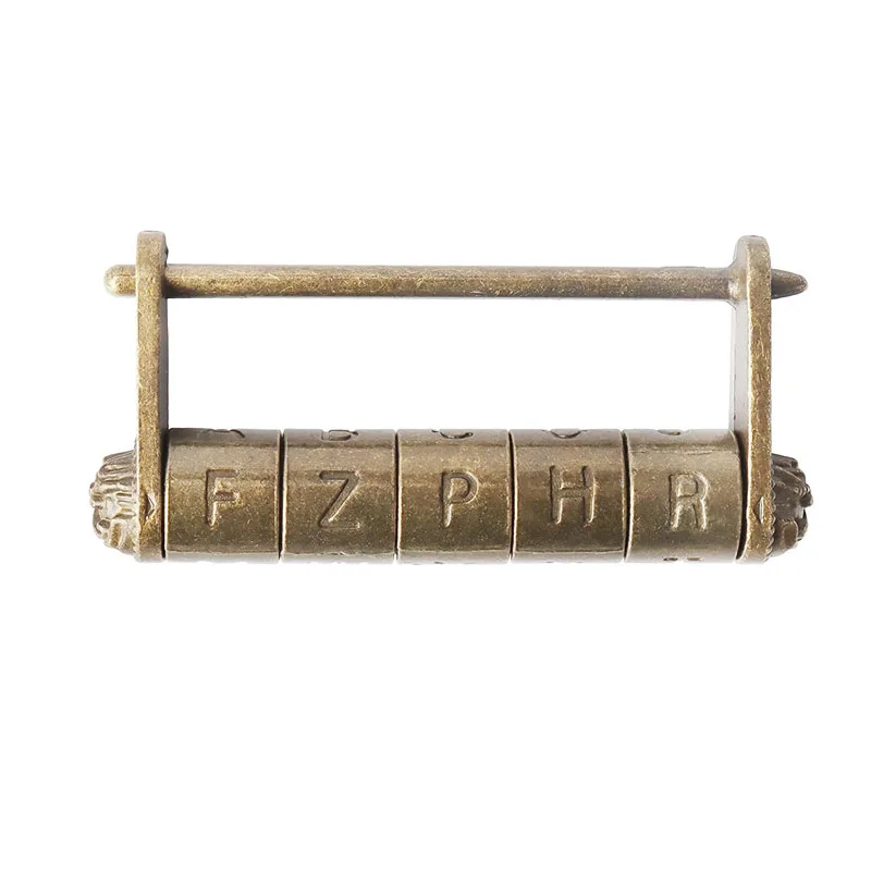 Cryptex Da Vinci Code Puzzle Box With Hidden Compartment For Money ...