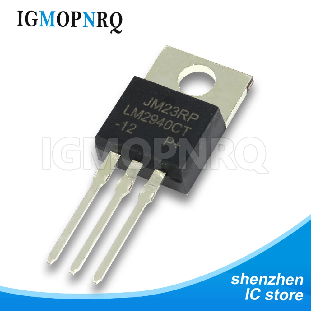 10PCS LM2940CT-5.0 LM2940CT-5 TO-220 LM2940CT-12 LM2940CT TO220 new ...