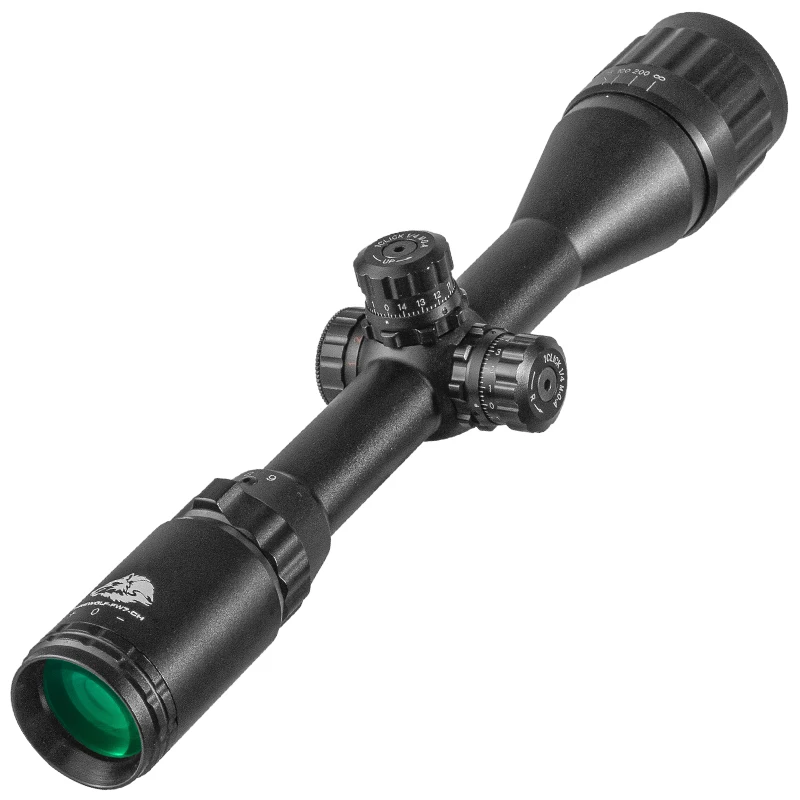 FIRE WOLF QZ 4-16X44 Scope FFP Red Green Hunting Optical Sight Sniper ...