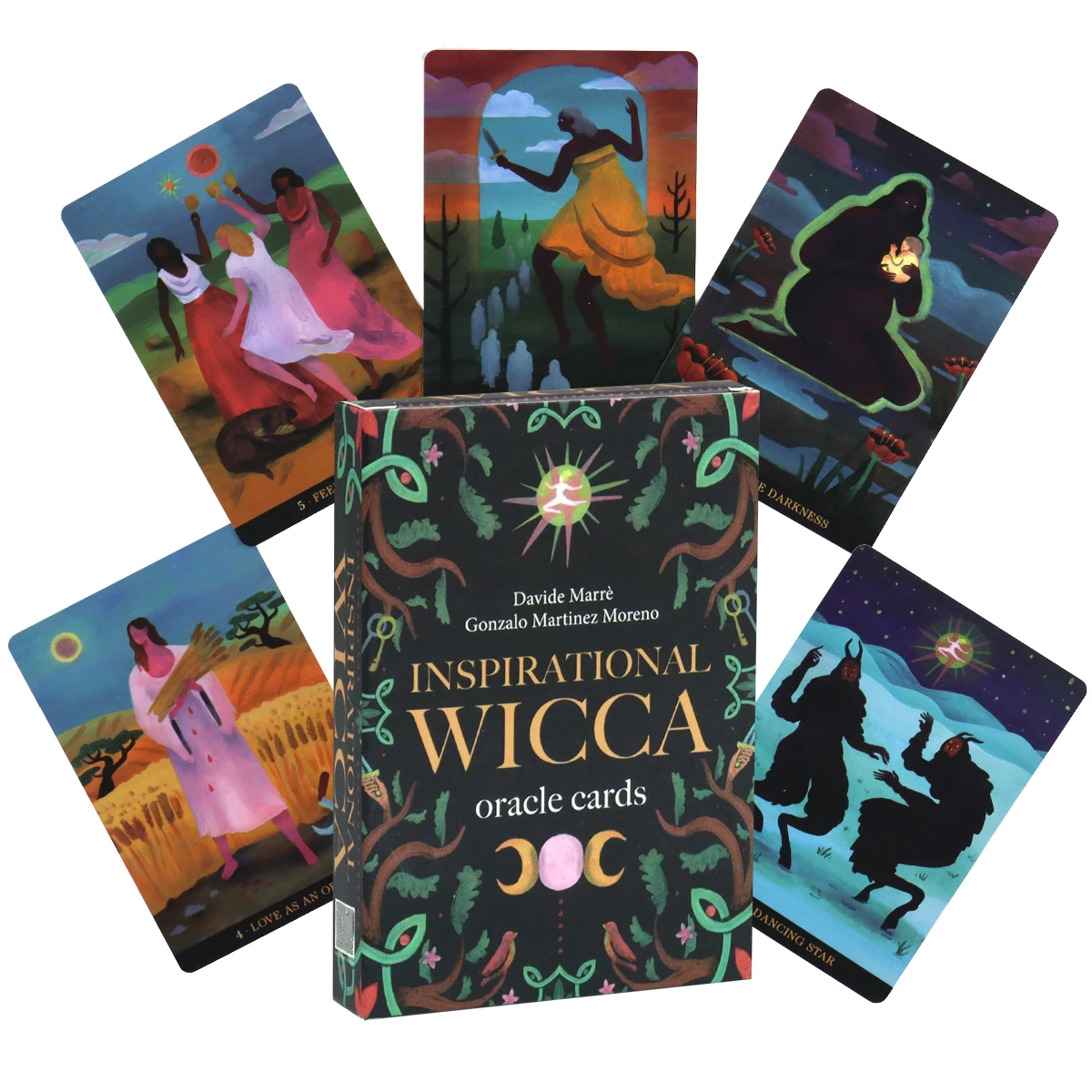 Inspirational-Wicca-Oracle-Cards-For-Family-Party-High-Quality-Fortune ...