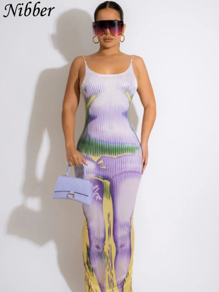 Nibber-3D-Printing-Summer-Dresses-Women-Sexy-Backless-Slim-Fit-Hips ...