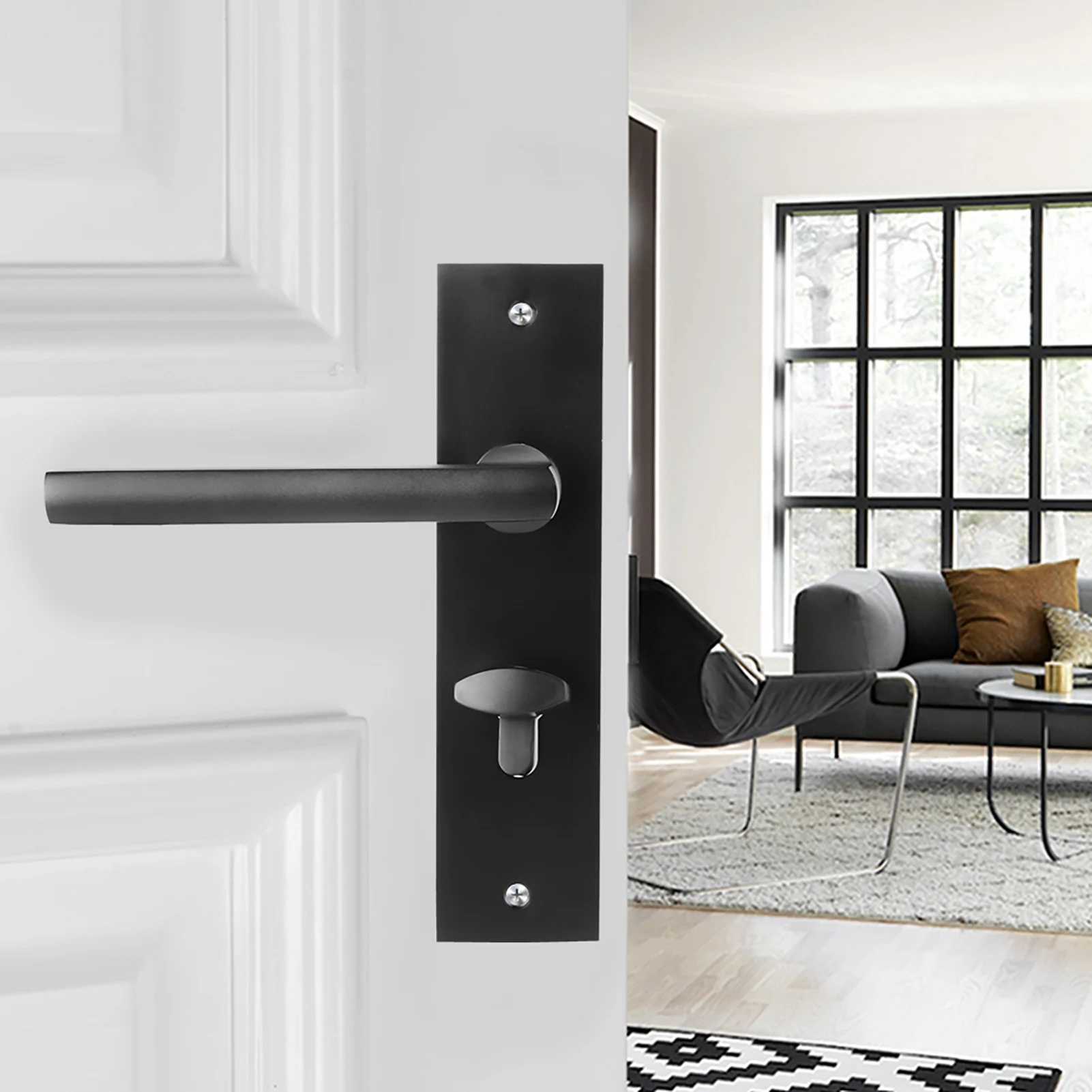 Lock-with-Handle-Split-Door-Lock-Ultra-Silence-Zinc-Alloy-Indoor-Split ...