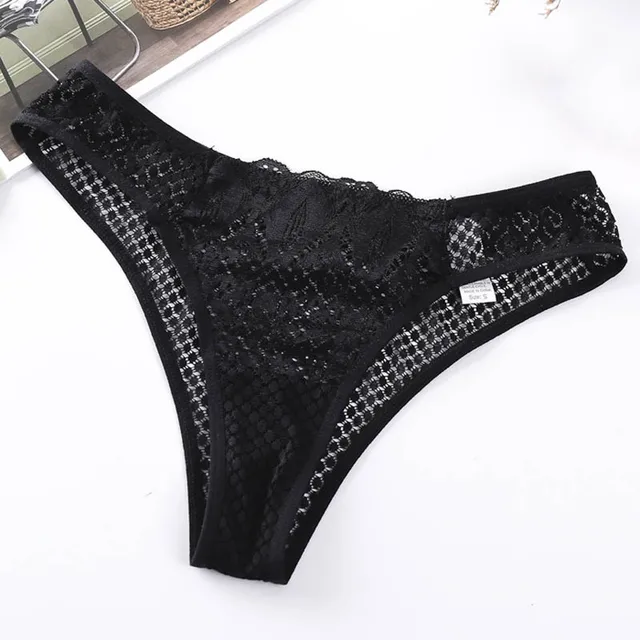 CINOON Women Sexy Lace Panties Low Waist Transparent Underwear Female G ...