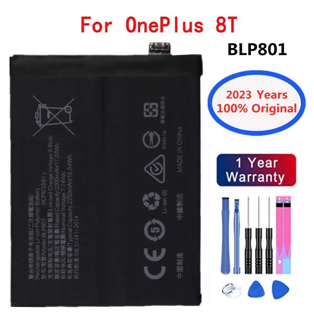 2023 High Quality BLP801 One Plus Battery For OnePlus 8T 9R 100 2023-high-quality-blp801-one-plus-battery-for-oneplus-8t-9r-100