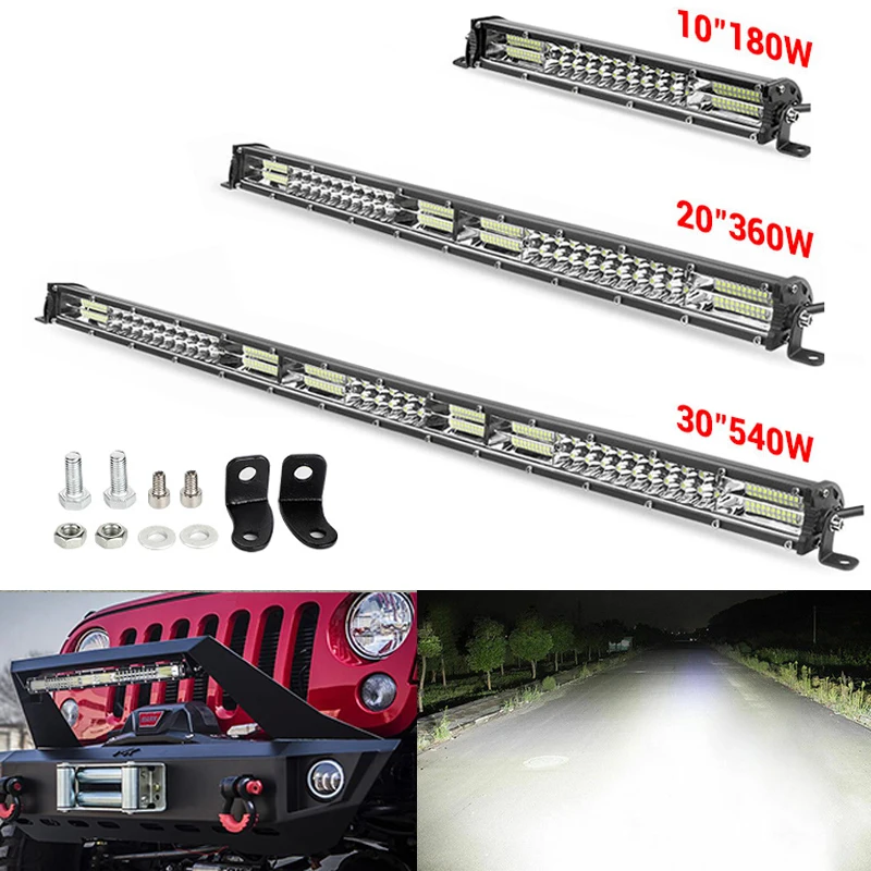 Barra-de-luz-LED-delgada-para-conducci-n-autom-tica-foco-reflector ...