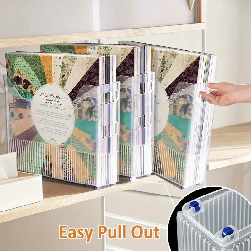 Durable-Plastic-Vertical-Storage-Boxes-Space-Saving-Desk-Organizer-for ...