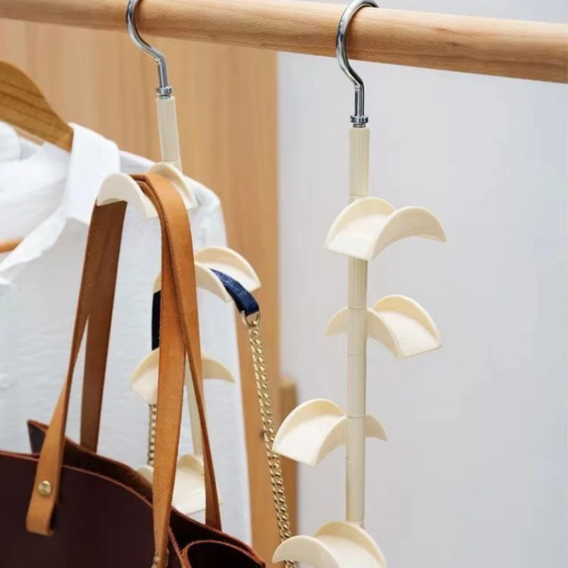 360 Degree Arched Hanger Hook Durable Bag Rack Holder Home Storage ...