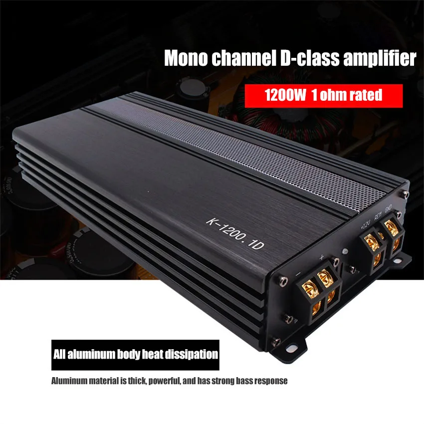 12V-Amplificador-Class-D-Single-Channel-1200W-Digital-High-Power-Car ...