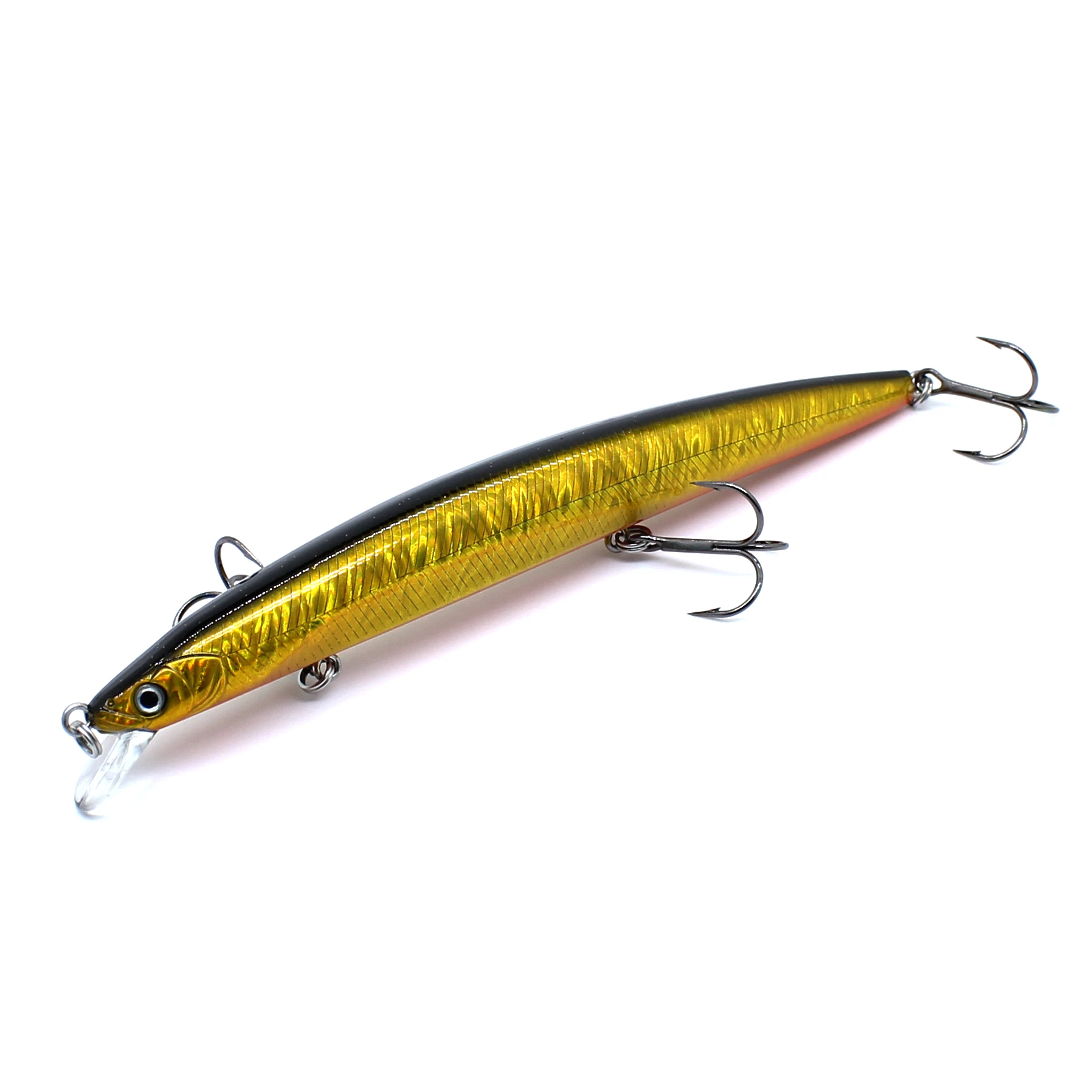 AOCLU-L-mina-Flutuante-Minnow-Hard-Bait-Jerkbait-Fishing-Lure-VMC ...