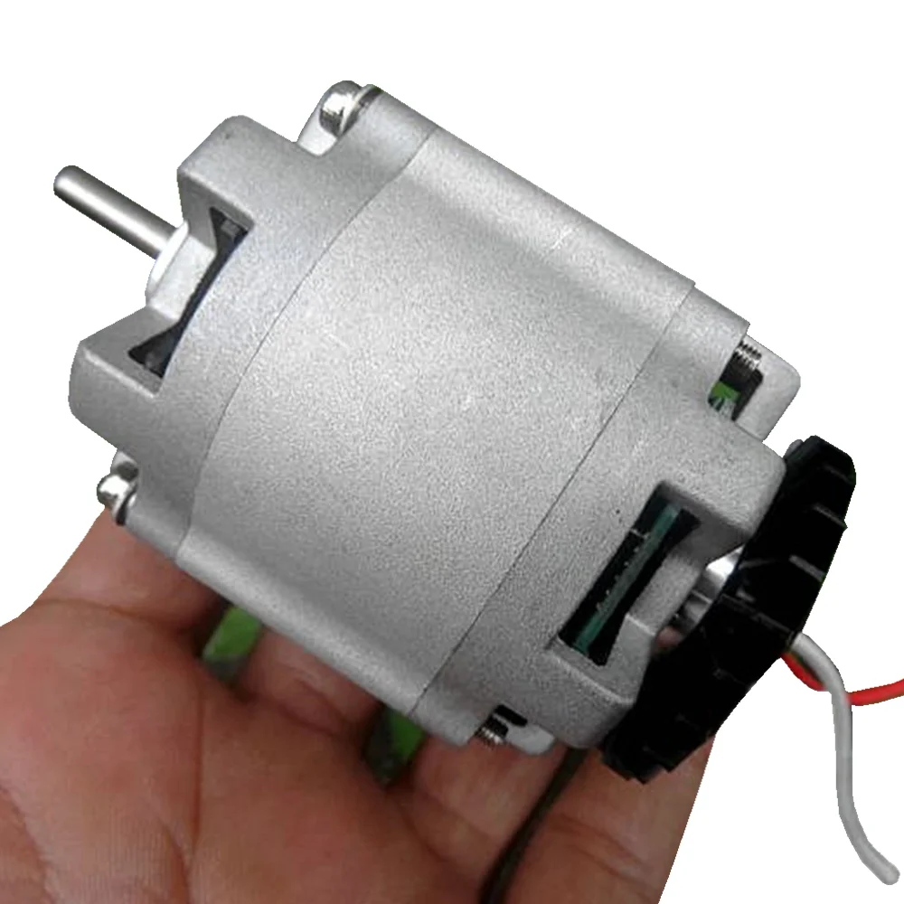 Yüksek kaliteli üç fazlı fırçasız DC motor, rulman, güçlü manyetik ...