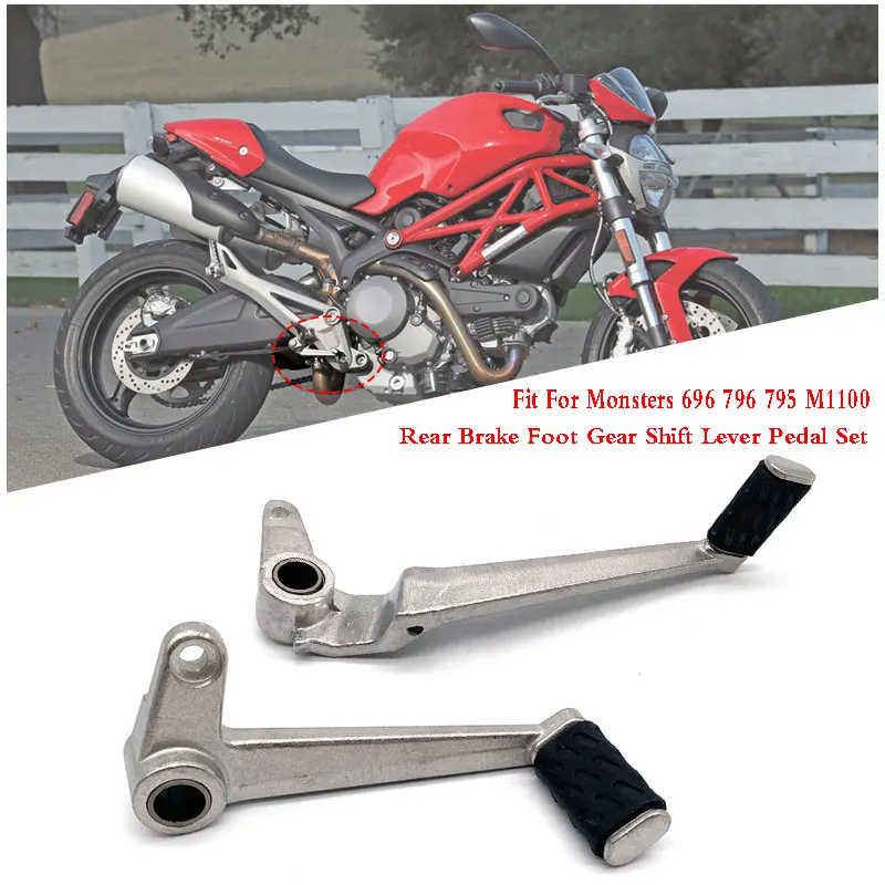 Ducati Monster 696 Rear Brake Pedal | Ducati Monster Rear Brake Lever ...