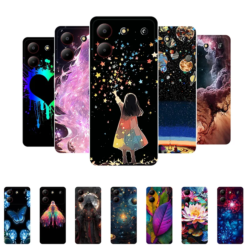 Case-For-ZTE-Blade-A54-Cover-ZTE-Blade-A54-4G-Case-Silicone-Soft-Girl ...