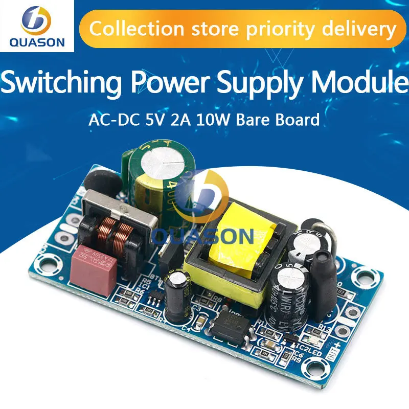 AC-DC-5V2A-10W-Switching-Power-Supply-Module-Bare-Circuit-85-264V-to-5V ...
