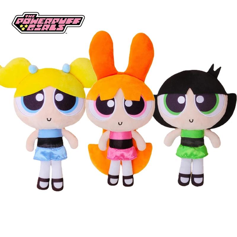 Original-The-Powerpuff-Girls-Cartoon-Plush-Doll-Buttercup-Bubbles ...